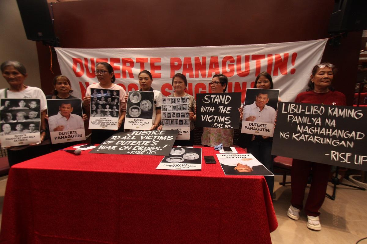 Kin to tell ICC of victims' sufferings under Duterte’s drug war