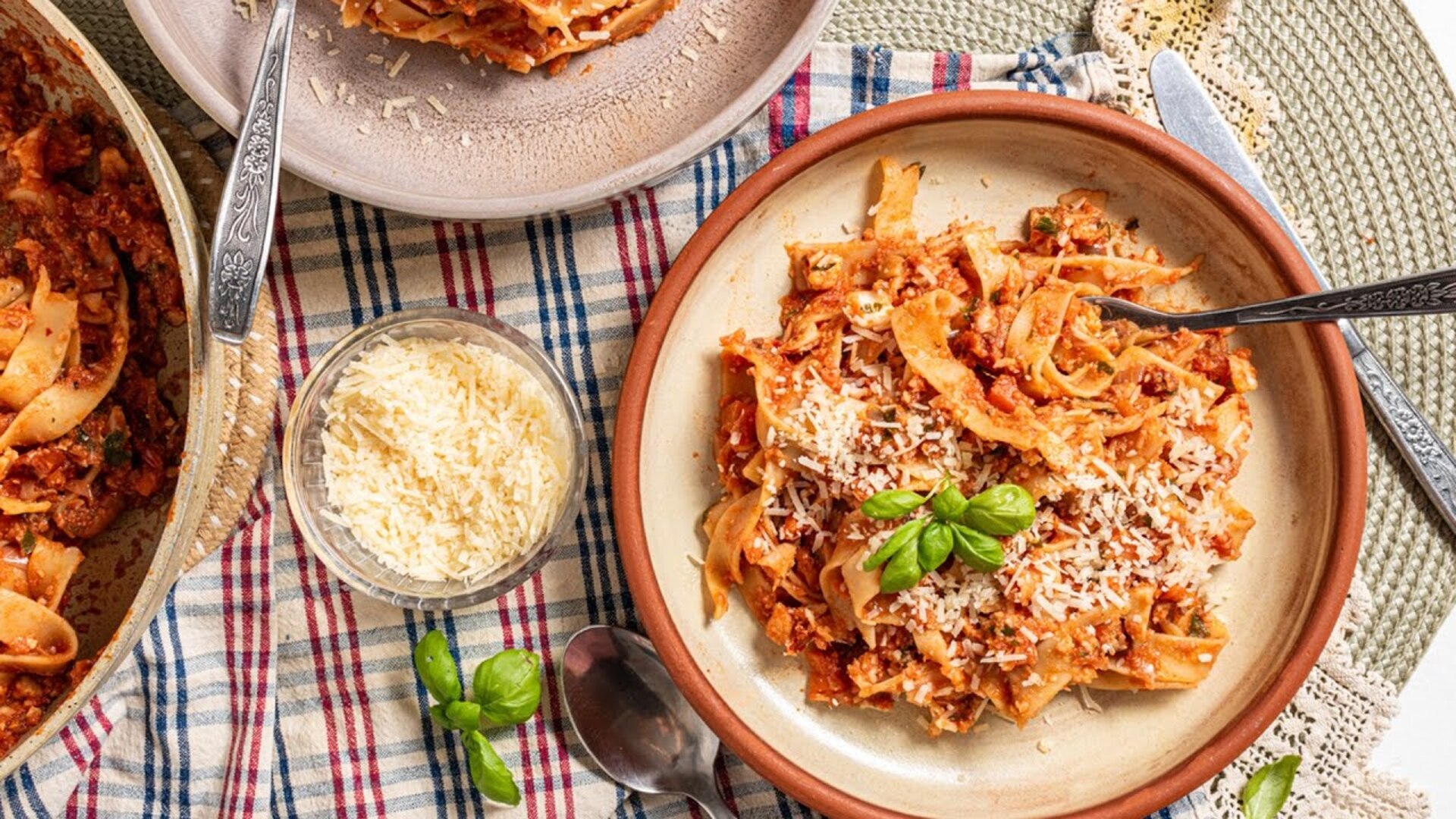 Vegetarian cauliflower bolognese recipe