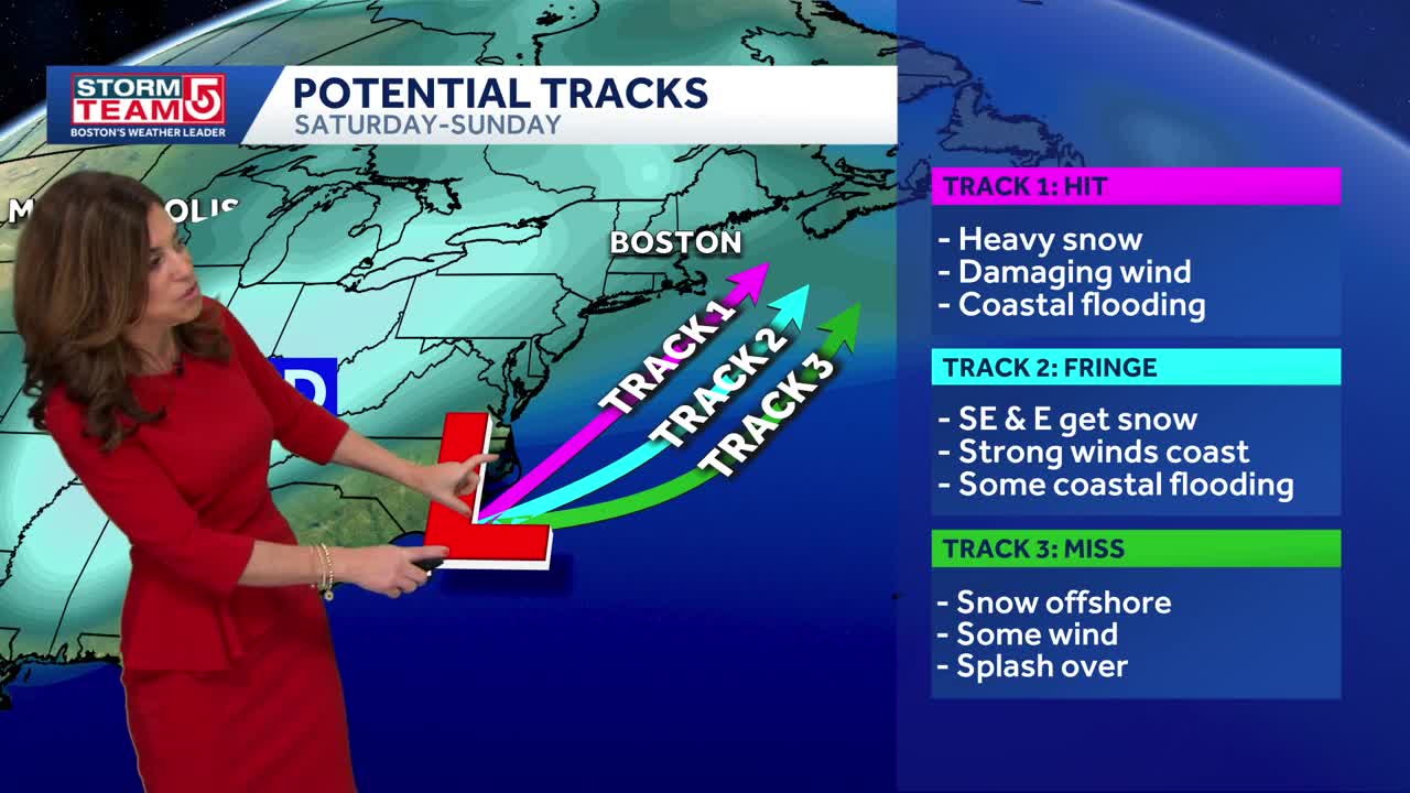 Video: Snow, damaging winds possible with potential storm