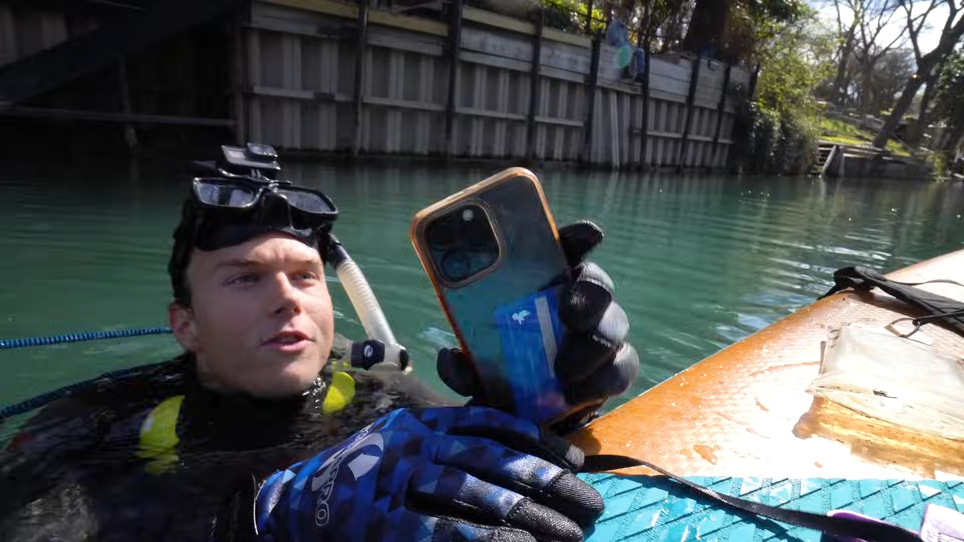 He found 3 phones underwater... the story didn’t end there