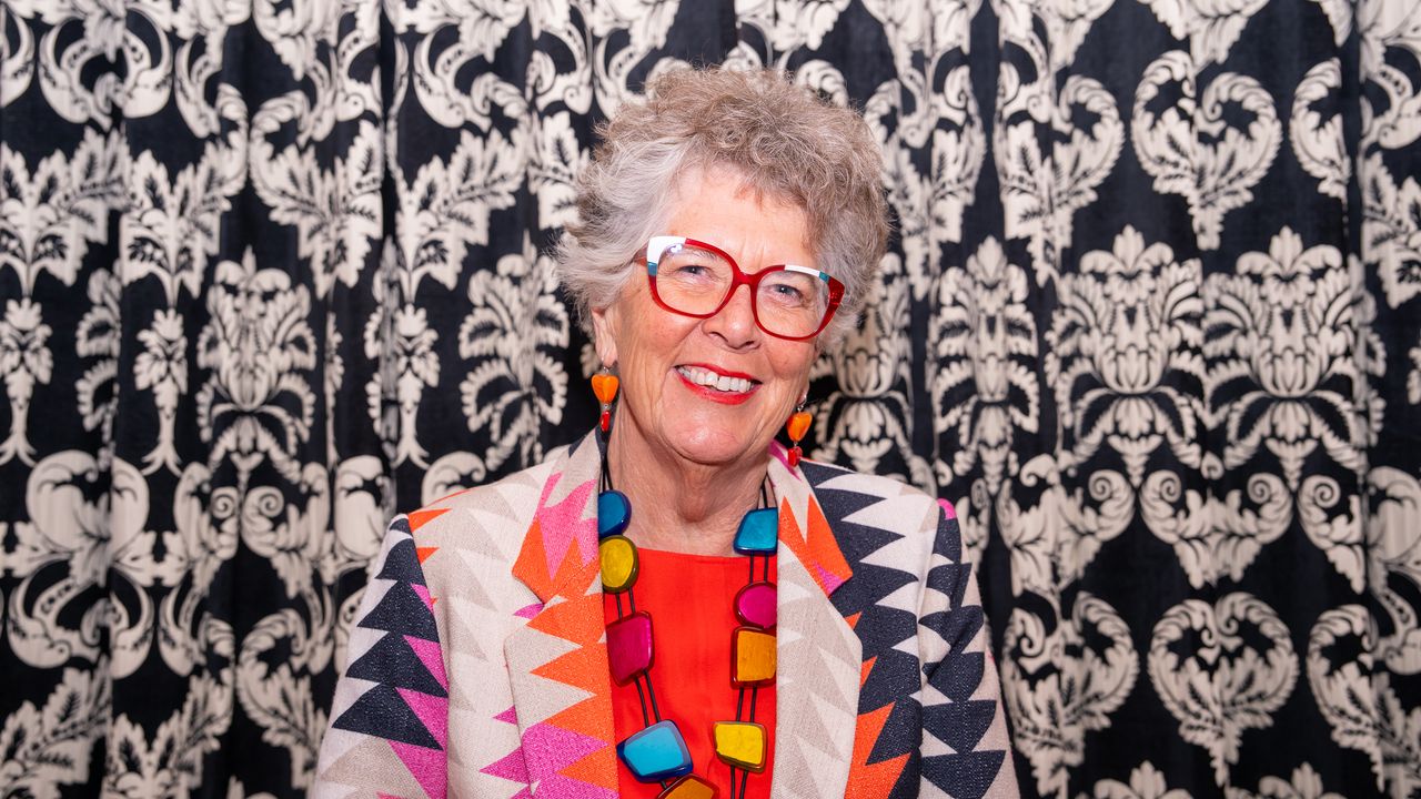 Prue Leith's wall of utensils is the star of her Cotswolds kitchen - it ...