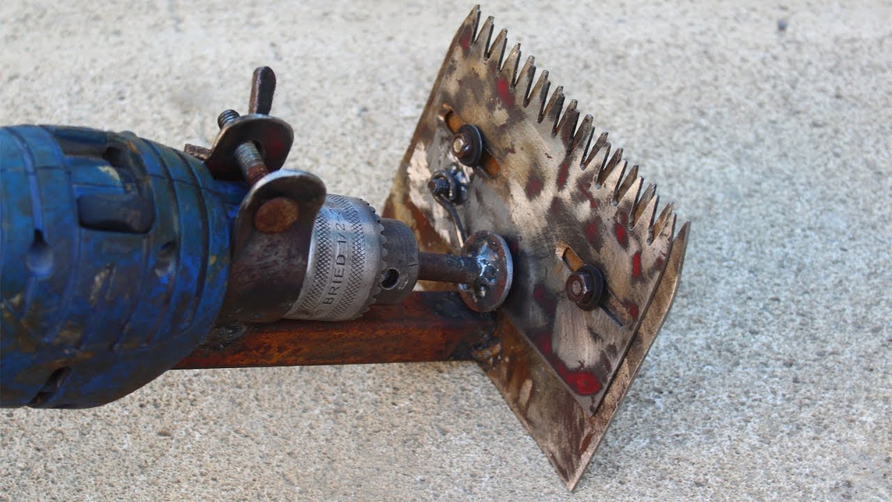 Amazing brilliant tool & unique idea with a drill