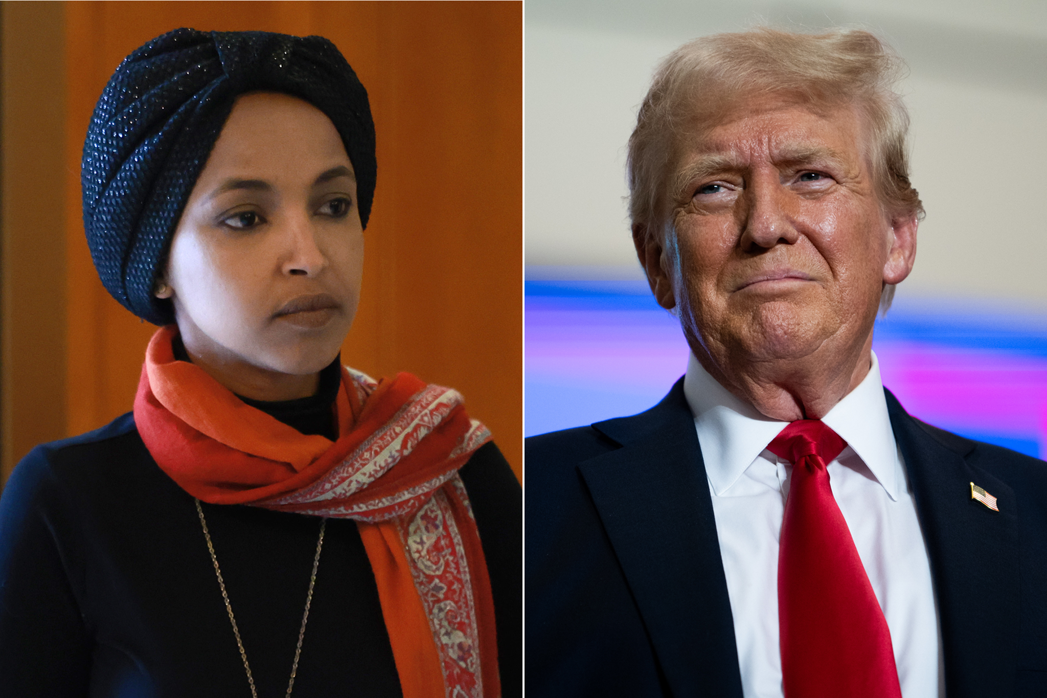 MAGA is totally convinced that Ilhan Omar 'staged' spray attack