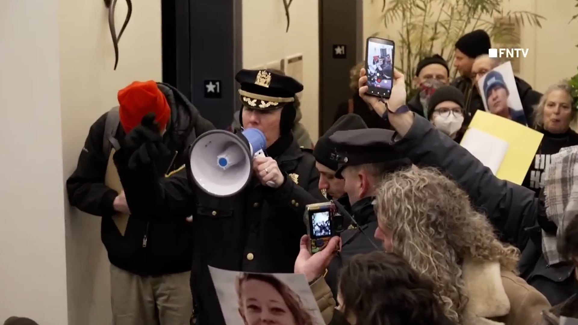 Dozens arrested after protest at Manhattan hotel over ICE housing