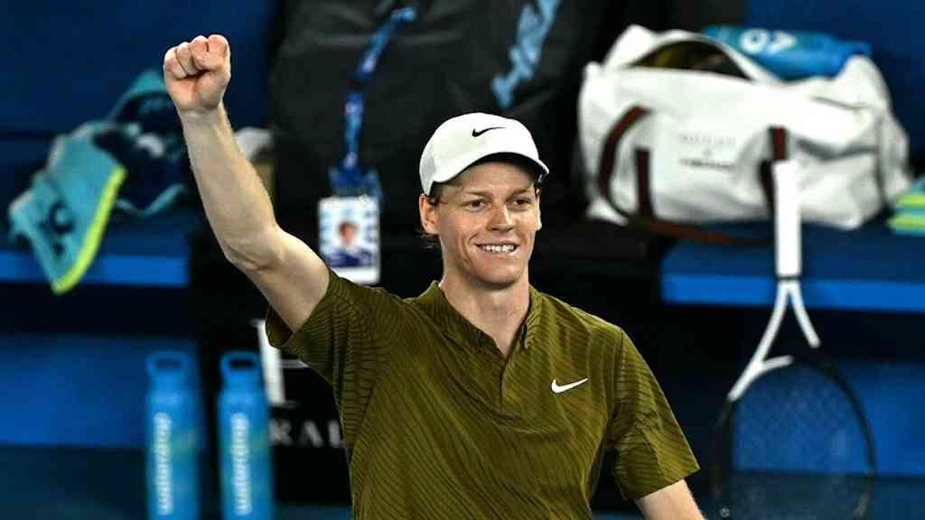 Sinner domina Shelton e vai à semifinal na Austrália