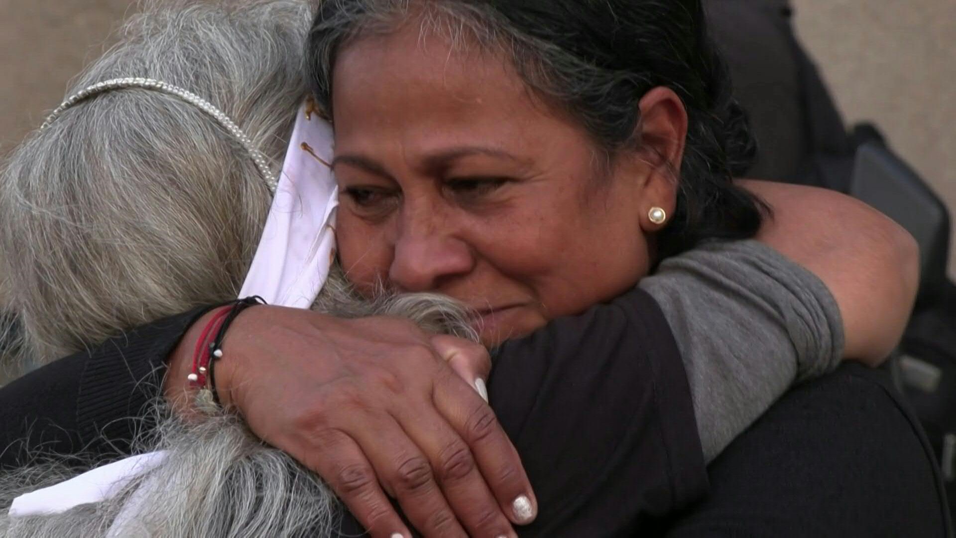 Tears and emotions as prisoners freed and first visits allowed in Venezuela