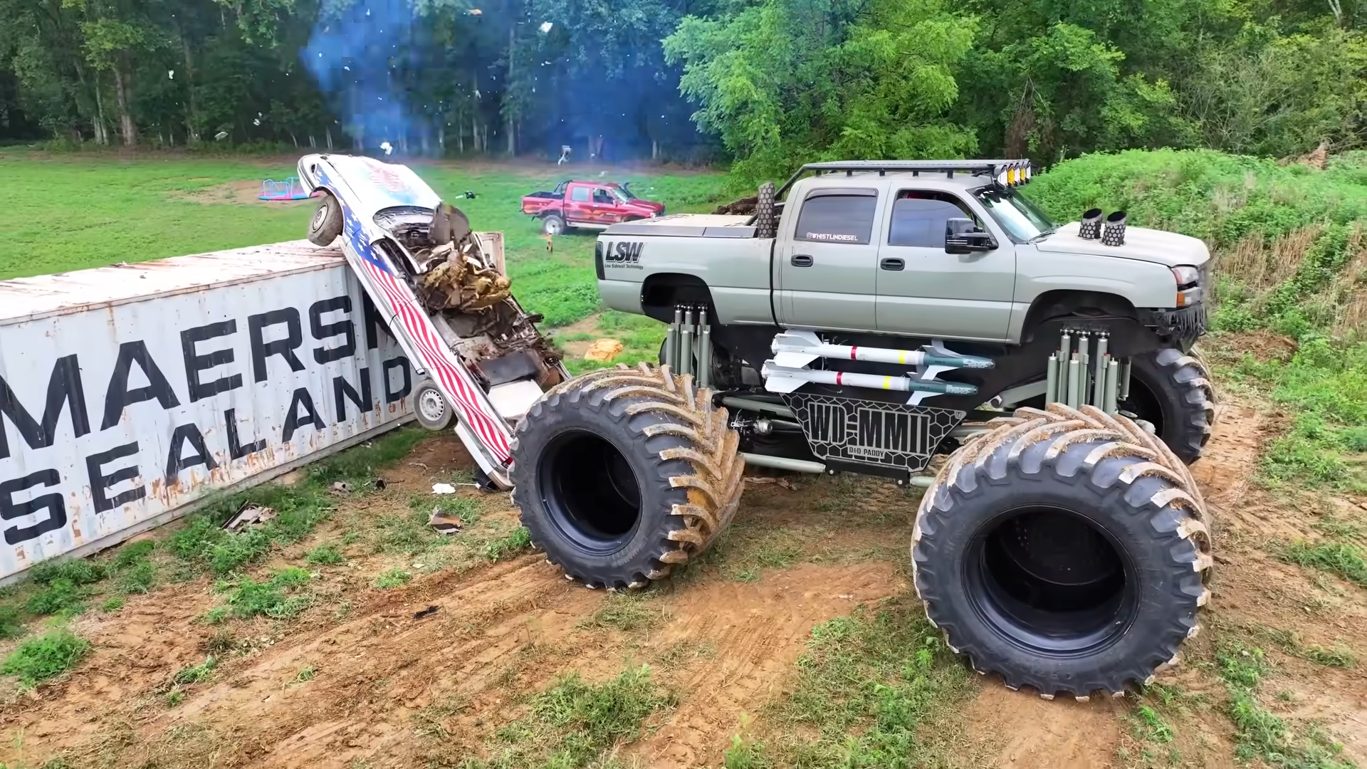 We put a jet engine on a truck - and melted a car with it