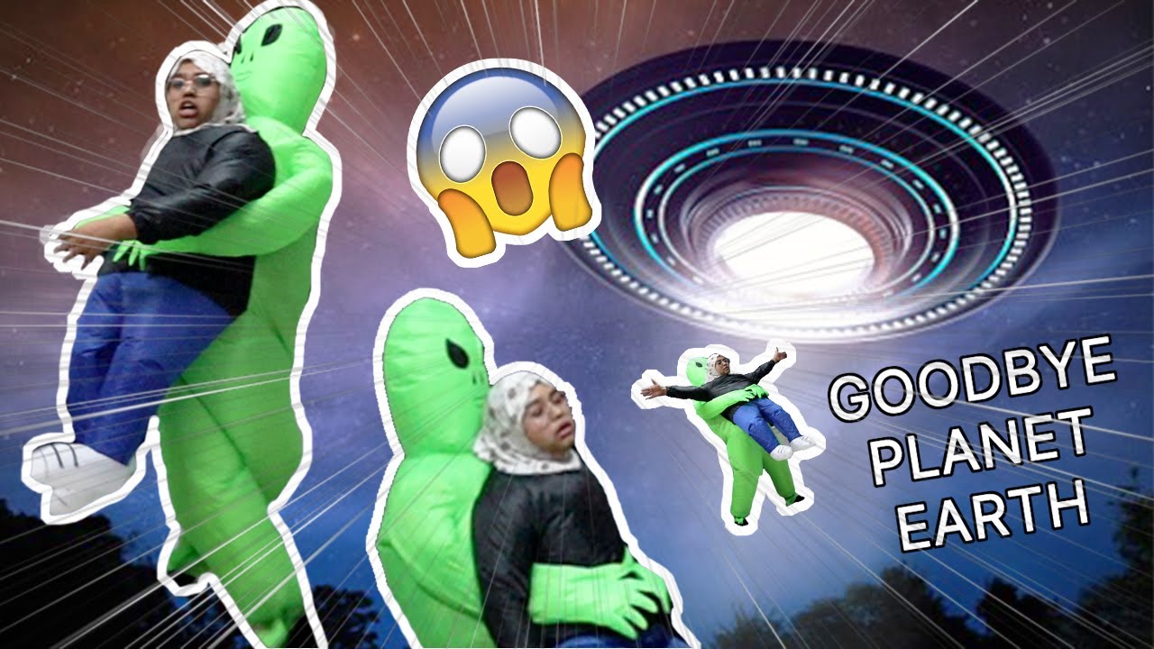 An alien finally abducted me! Adios! 👽🛸
