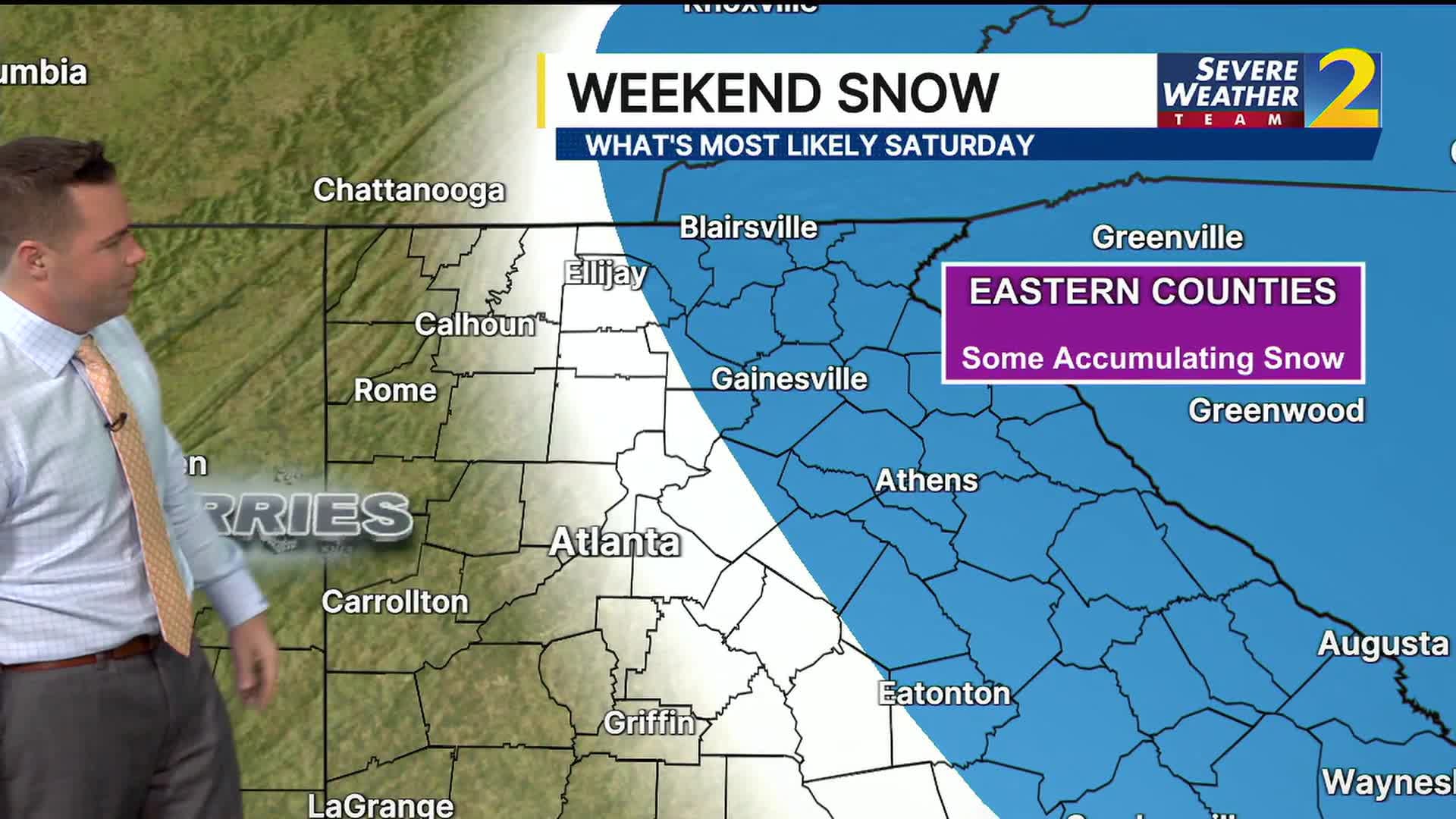 Will Georgia see snow this weekend? What we know now, what’s most likely