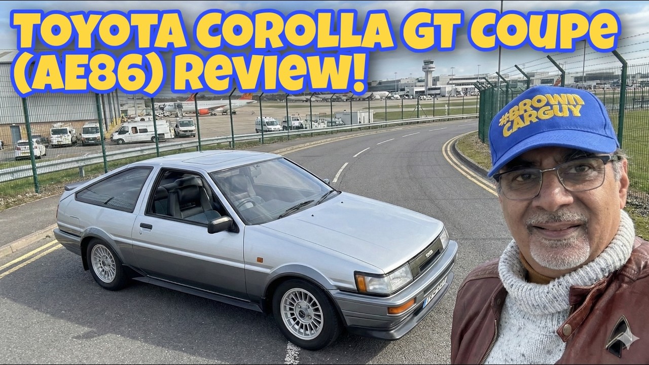 1986 Toyota Corolla AE86 review of GT coupe (Levin) twin cam