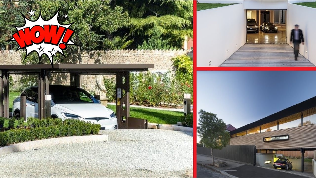 5 amazing houses with underground car garage