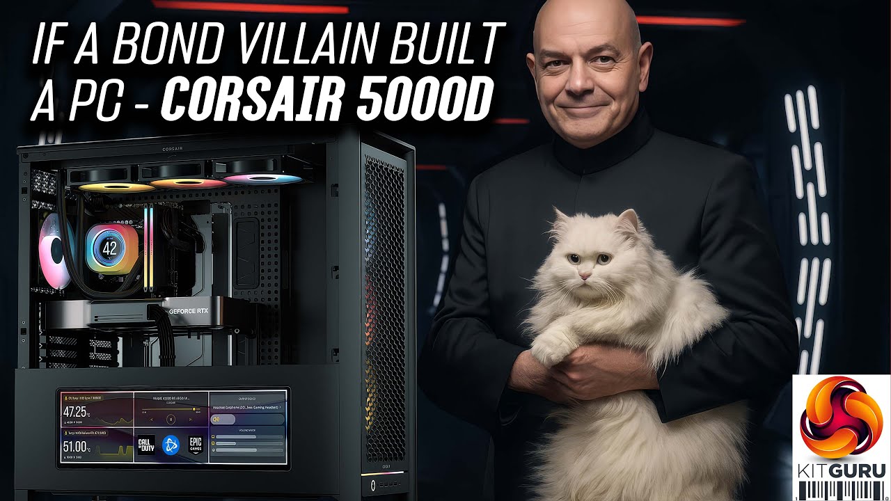 Corsair’s $200 5000D case with $300 elite MOBO tray! (Corsair update ...