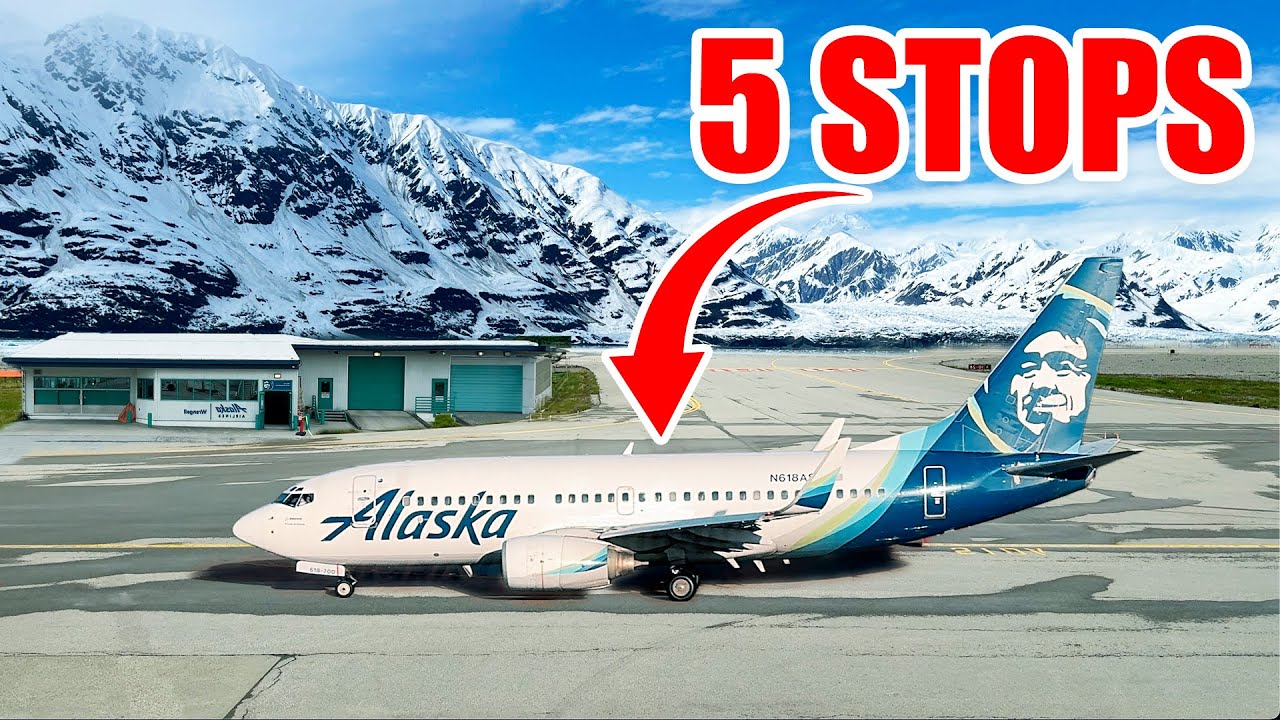 The most unusual flight in the USA (Alaska's Milk Run)