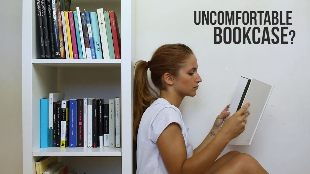 Transform a bookcase into a comfortable storage bench