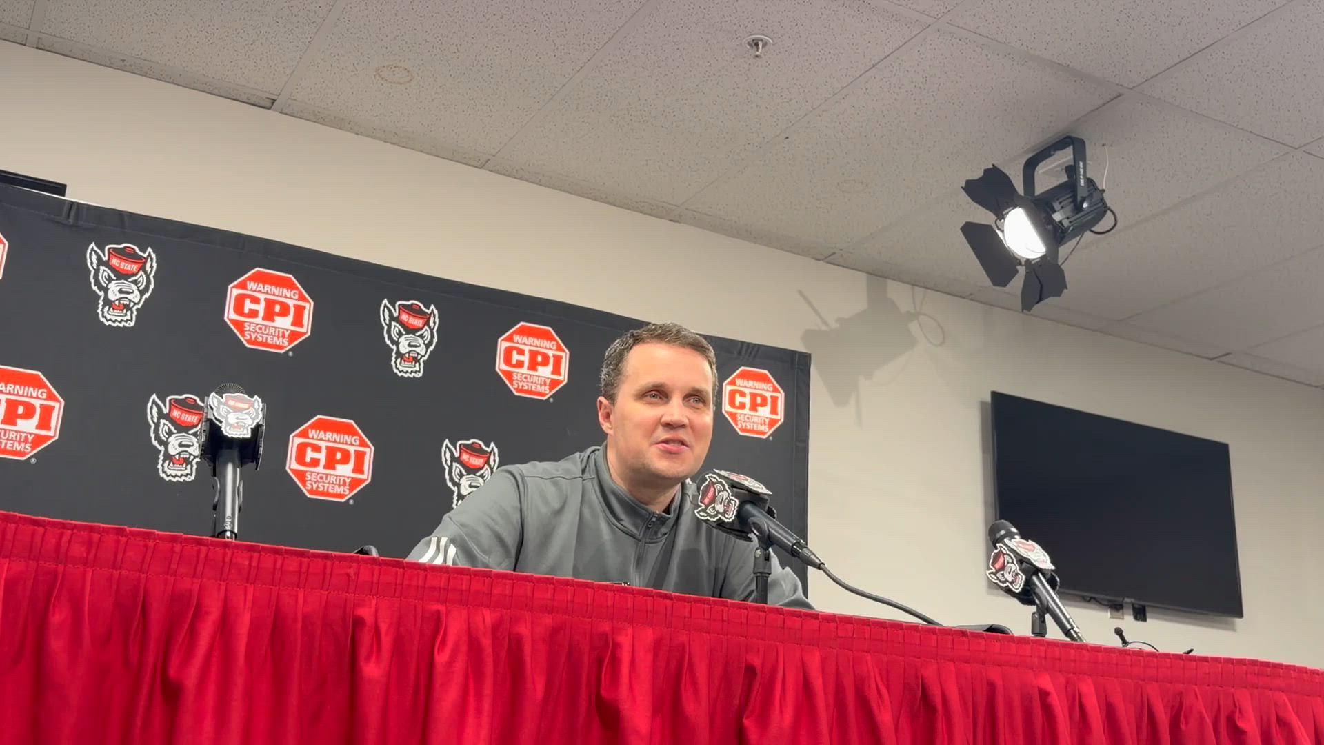 NC State head men's basketball coach Will Wade on being forthright