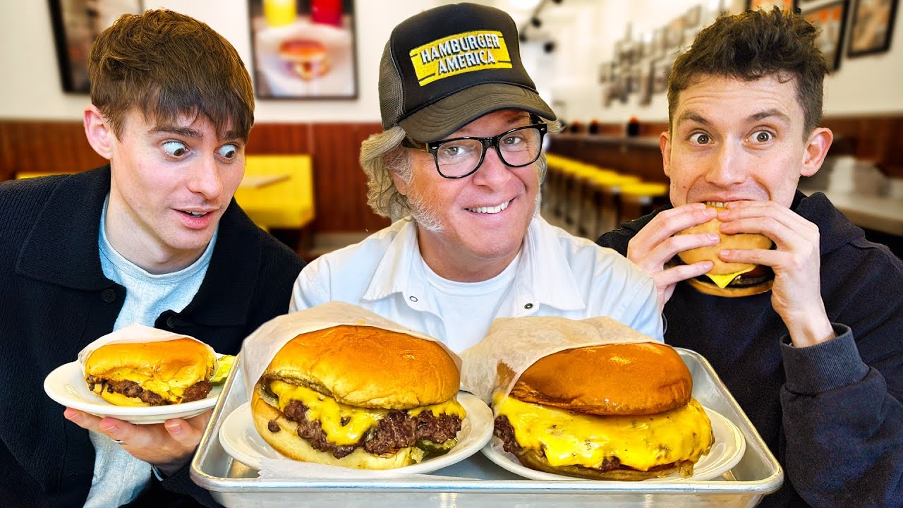 NYC's ultimate burger quest with George Motz: 7th Street vs. Hamburger ...