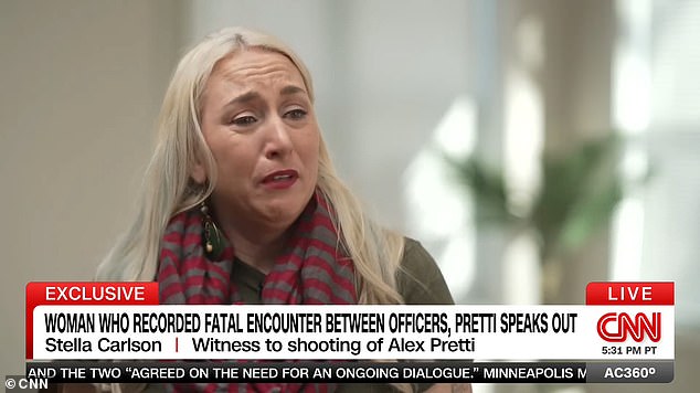 Witness who filmed Alex Pretti's death says feds have not reached out