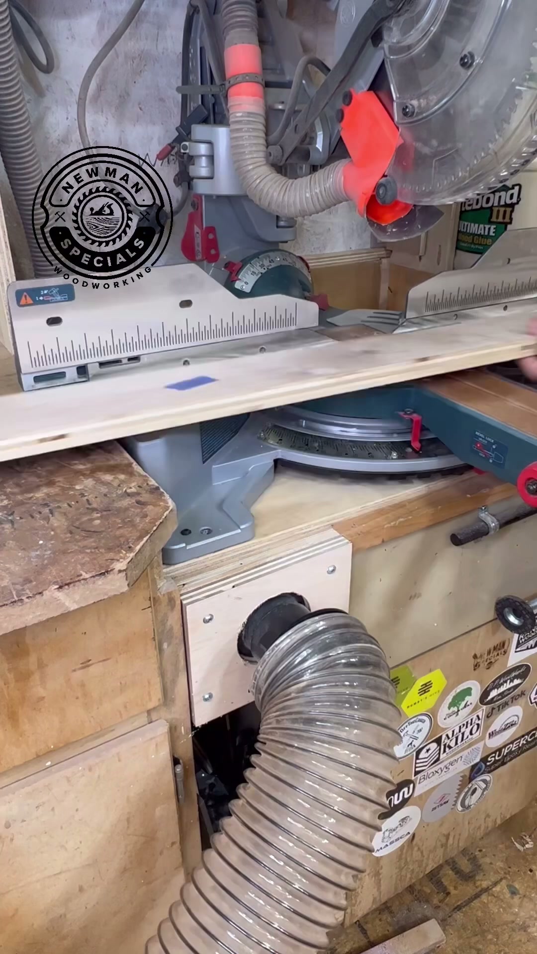 Delta dust collector and Oneida Super Dust Deputy for the win #diy # ...