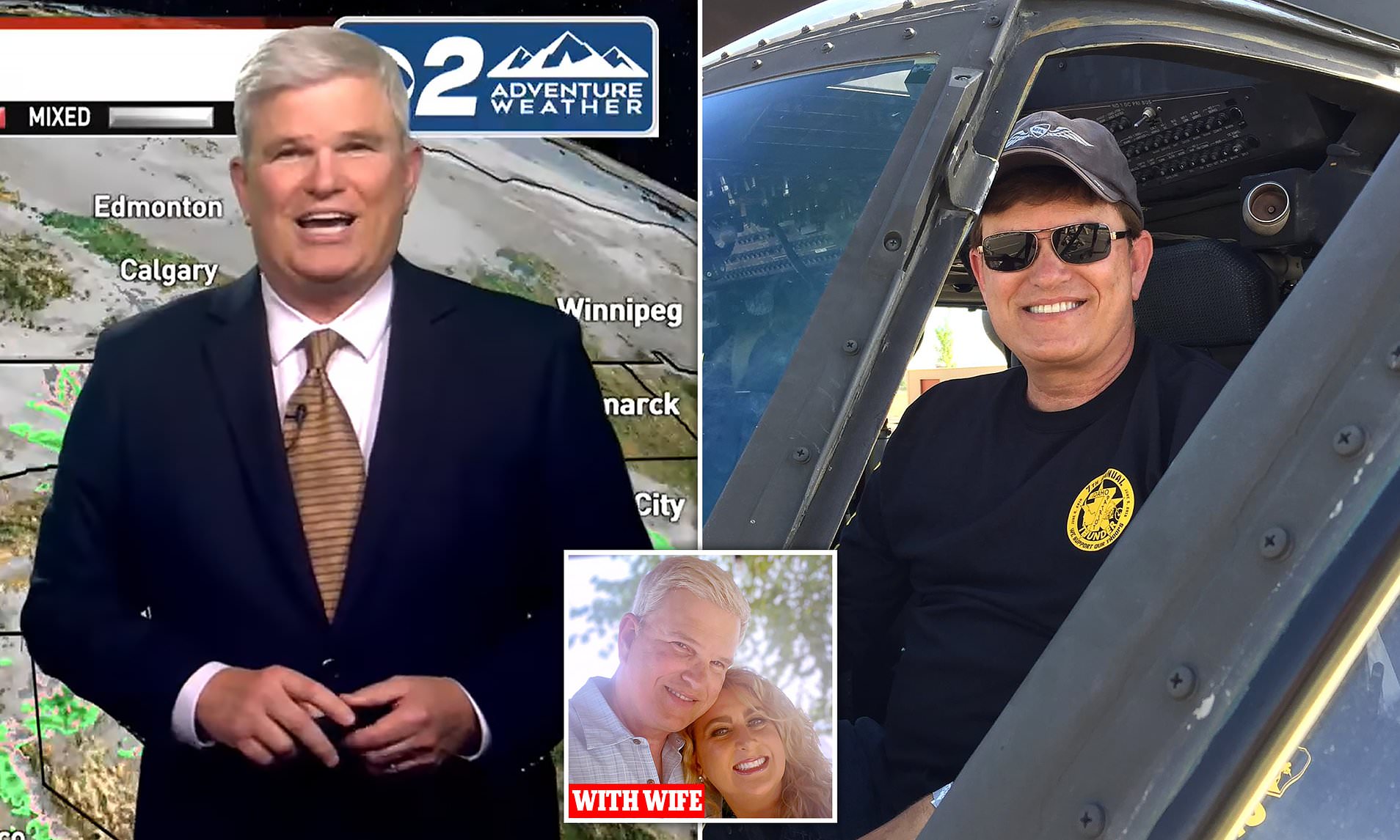 TV weatherman who 'loved a good storm' dies in plane crash after ...