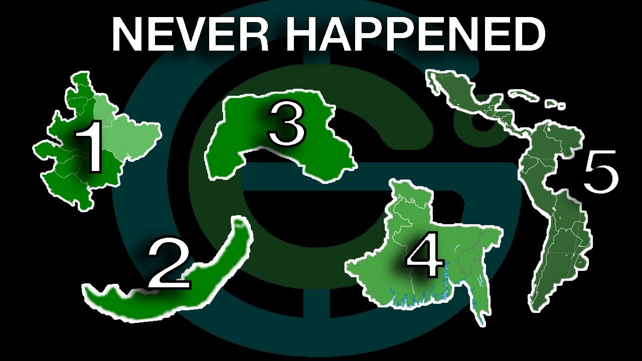 5 'countries' that almost existed