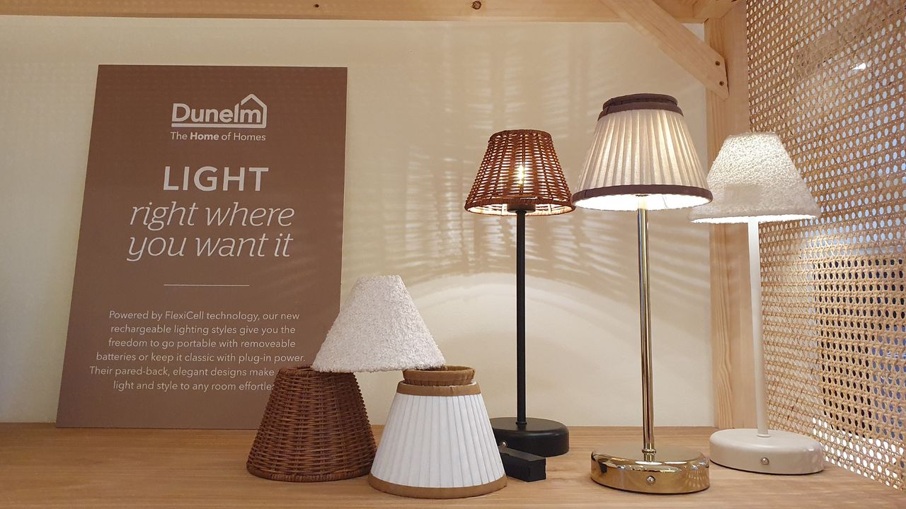 Dunelm dropped new rechargeable lighting – I’ve never seen wireless ...