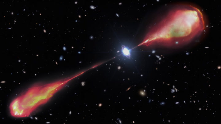 Largest early universe radio jet discovered - at least 200,000 light ...