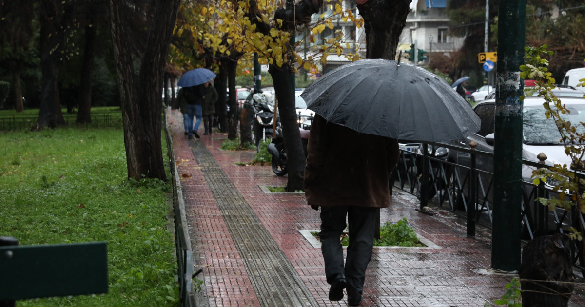Προ των πυλών η κακοκαιρία Kristin: Σε πορτοκαλί συναγερμό 5 περιοχές ...