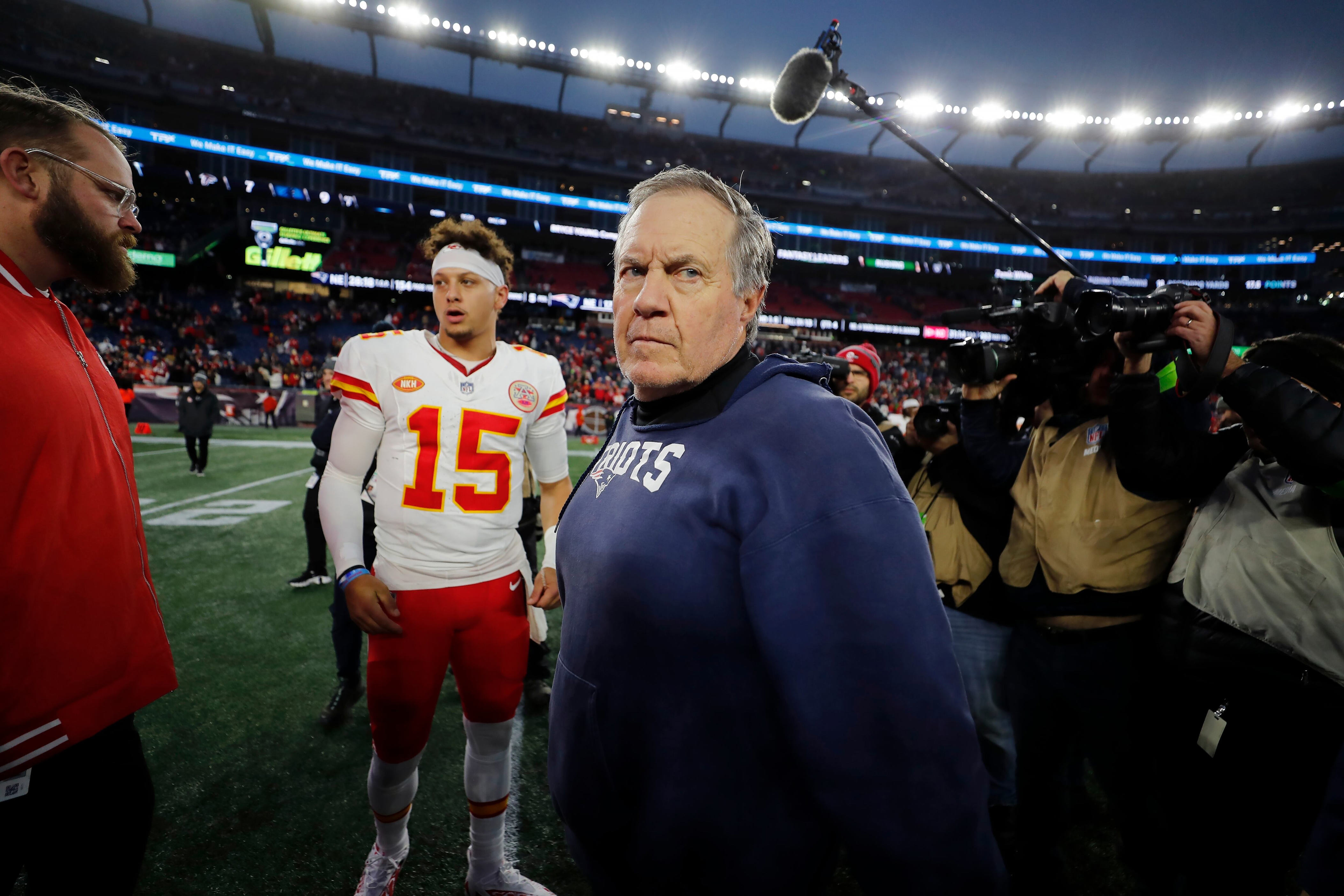 Patrick Mahomes among those shocked by Belichick’s snub from Pro ...