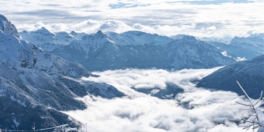 Cette petite station de ski, bien moins connue que Courchevel, fait ...
