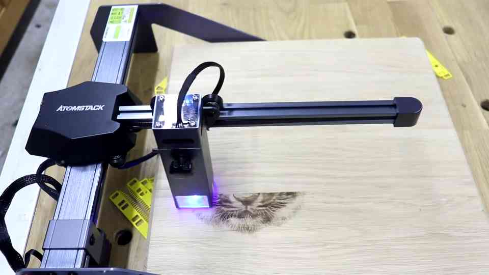 Amazing woodworking project. Atomstack P9