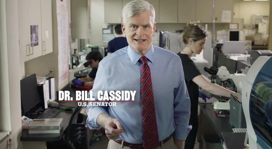 Sen. Bill Cassidy launches first TV ad of re-election campaign after ...