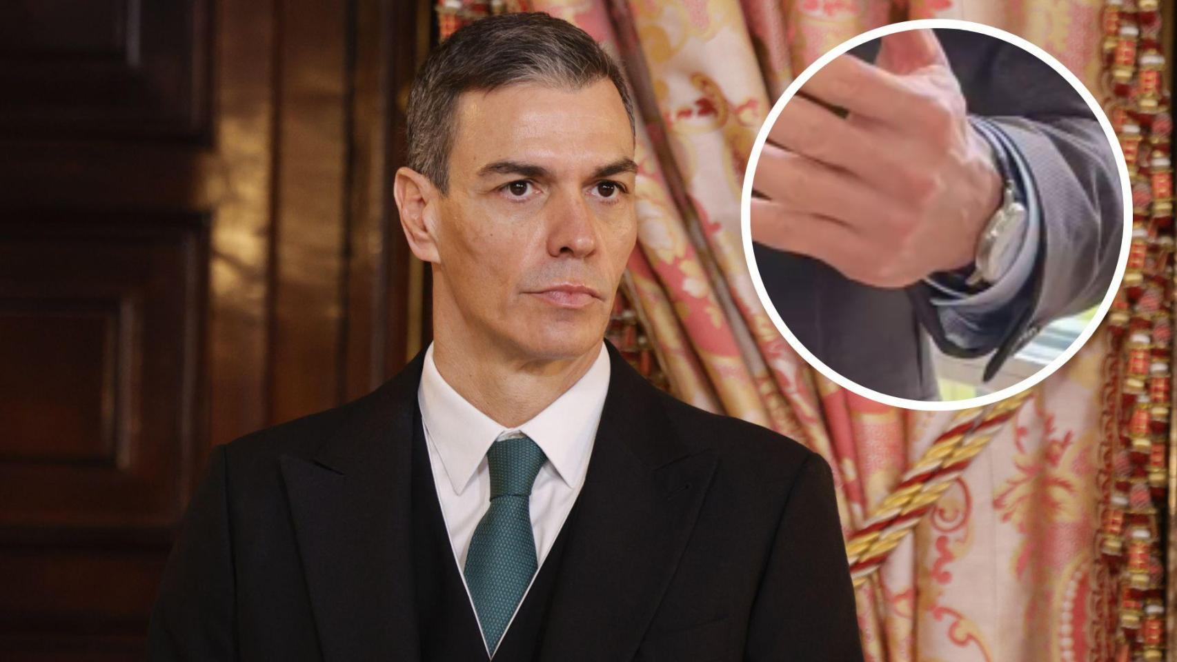 Pedro Sánchez presume de su capricho de lujo suizo: el exclusivo reloj ...