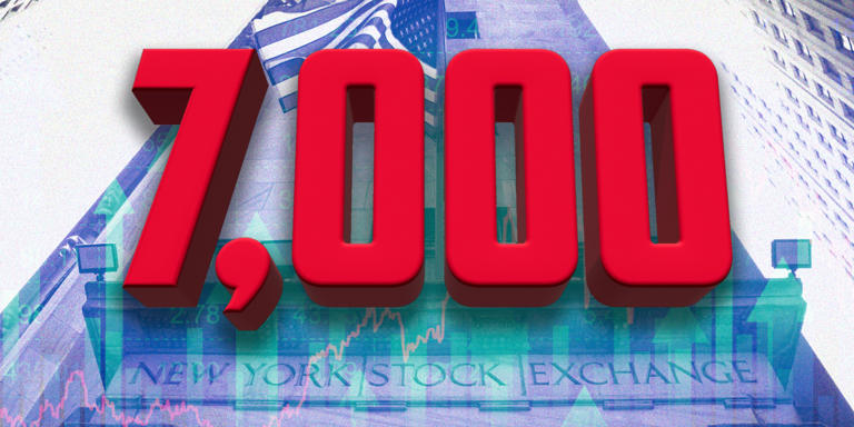 S&P 500 hits 7,000 for the first time, led by a surprising group of stocks