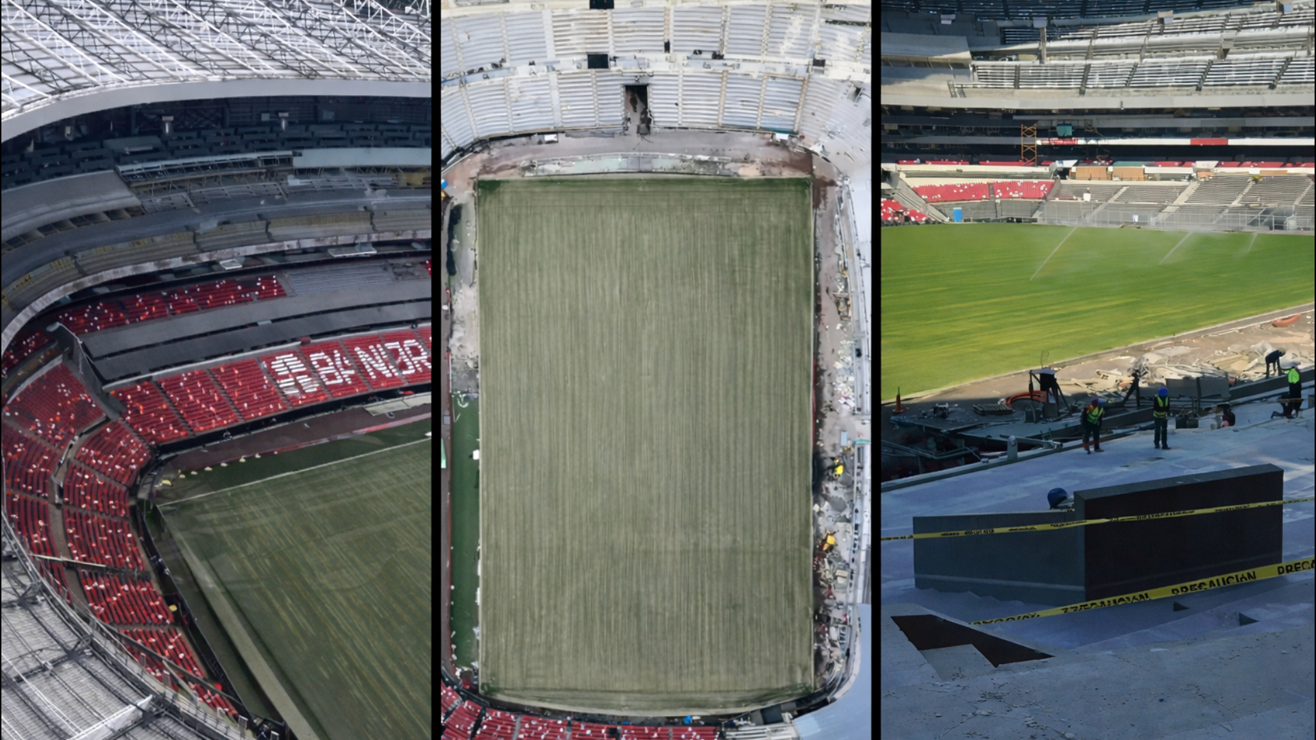 Mugrero y vergüenza: decepciona remodelación del Estadio Azteca