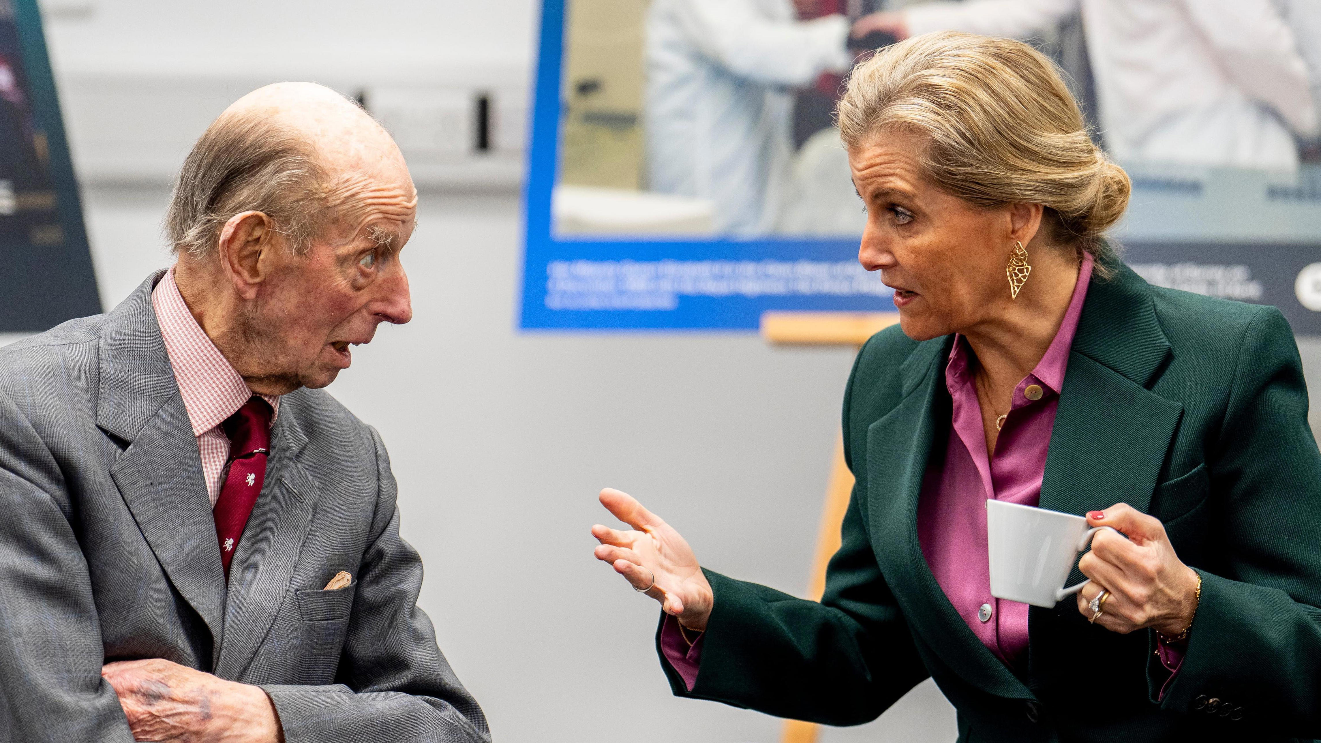 Royals visit university to see space research
