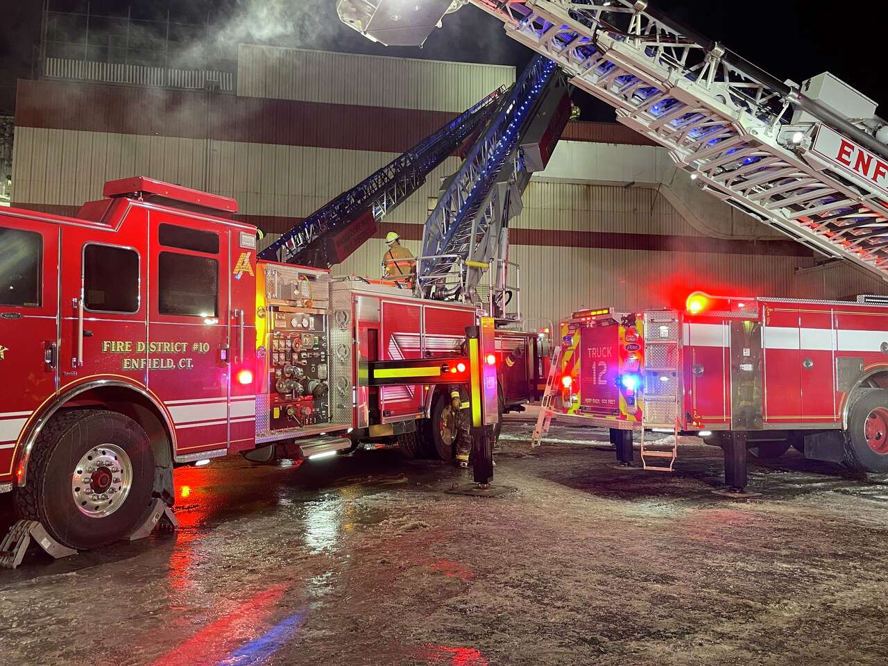 Fire at Windsor Locks business on Canal Bank Road due to faulty ...