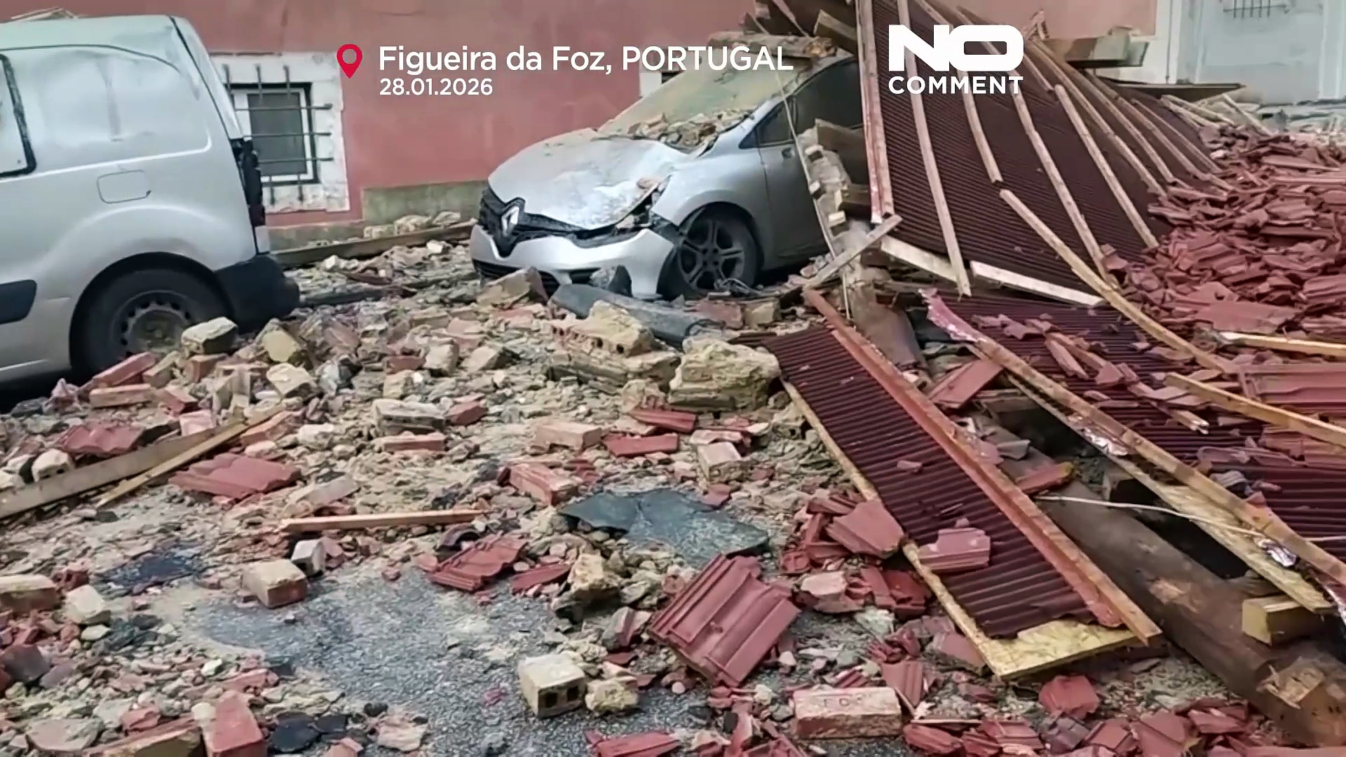 Storm Kristin kills two in Portugal, causes widespread damage and power ...