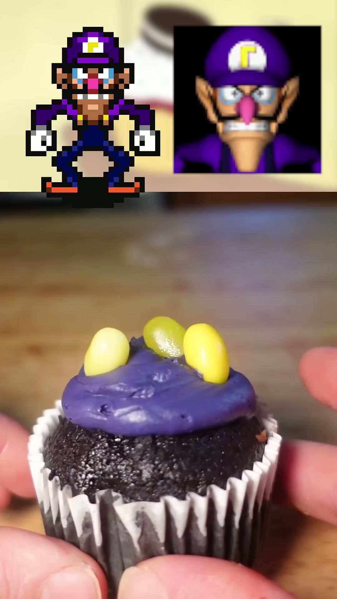 We Bare Bears cupcake ATM 161: Waluigi’s sweet surprise! #shorts