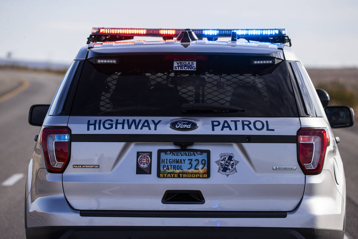 1 dead, 1 critical after rollover crash north of Pahrump