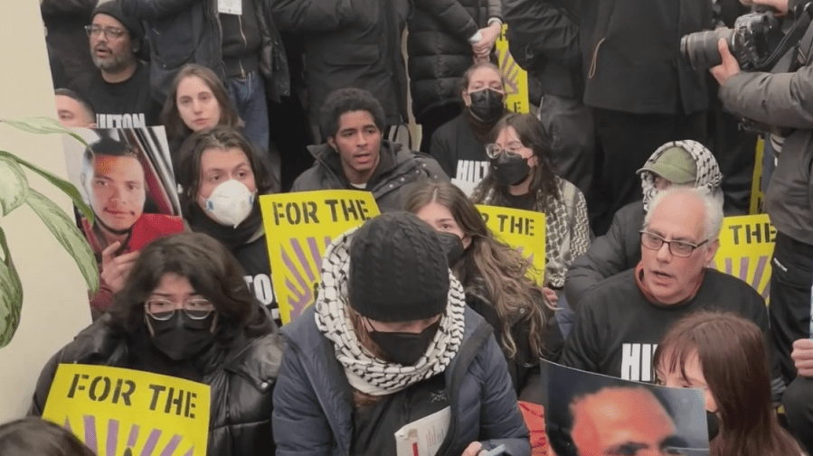 NYC mayor Zohran Mamdani 'commends' anti-ICE protesters who took over ...