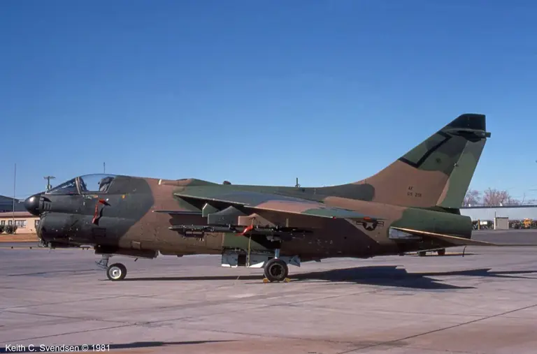 New England Air Museum's A-7D Corsair II restoration