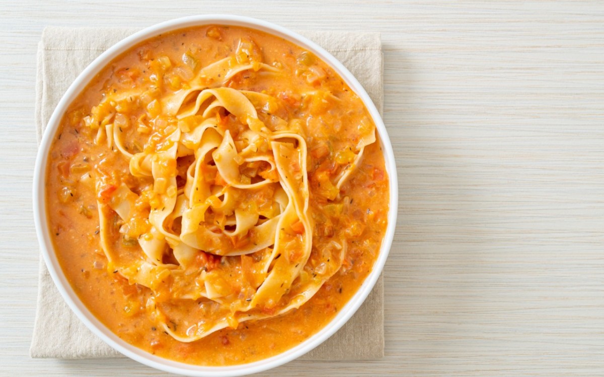 Get to Know Our Pasta Creamy Ajvar Cream Cheese Sauce