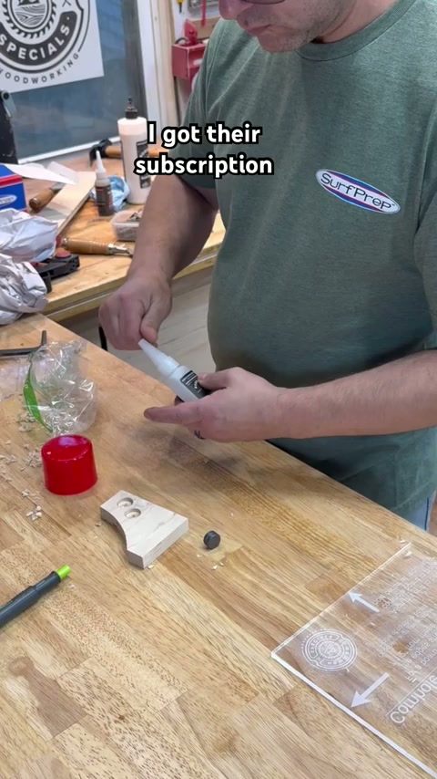 Super glue works great as a first aid kit component #workshop # ...