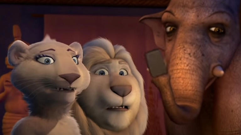 The Siegfried and Roy cartoon that NBC expected to outperform The Office