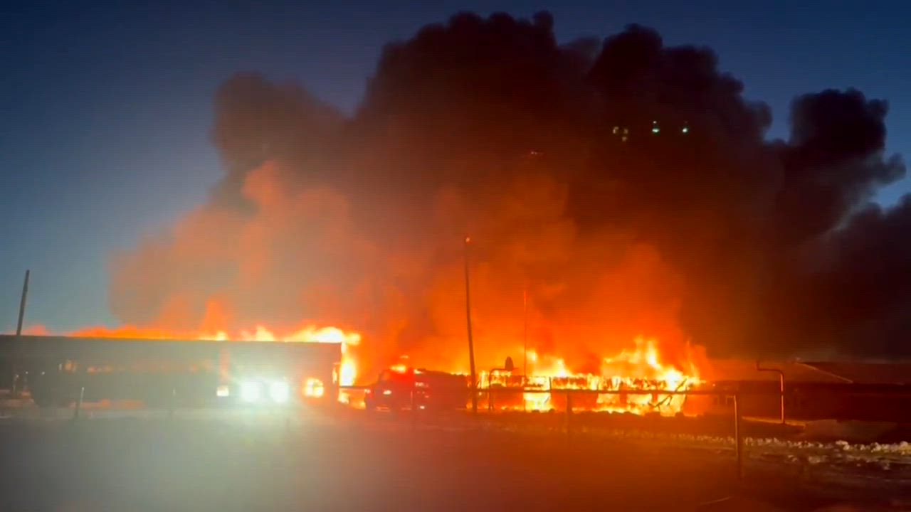 Berens River school burns