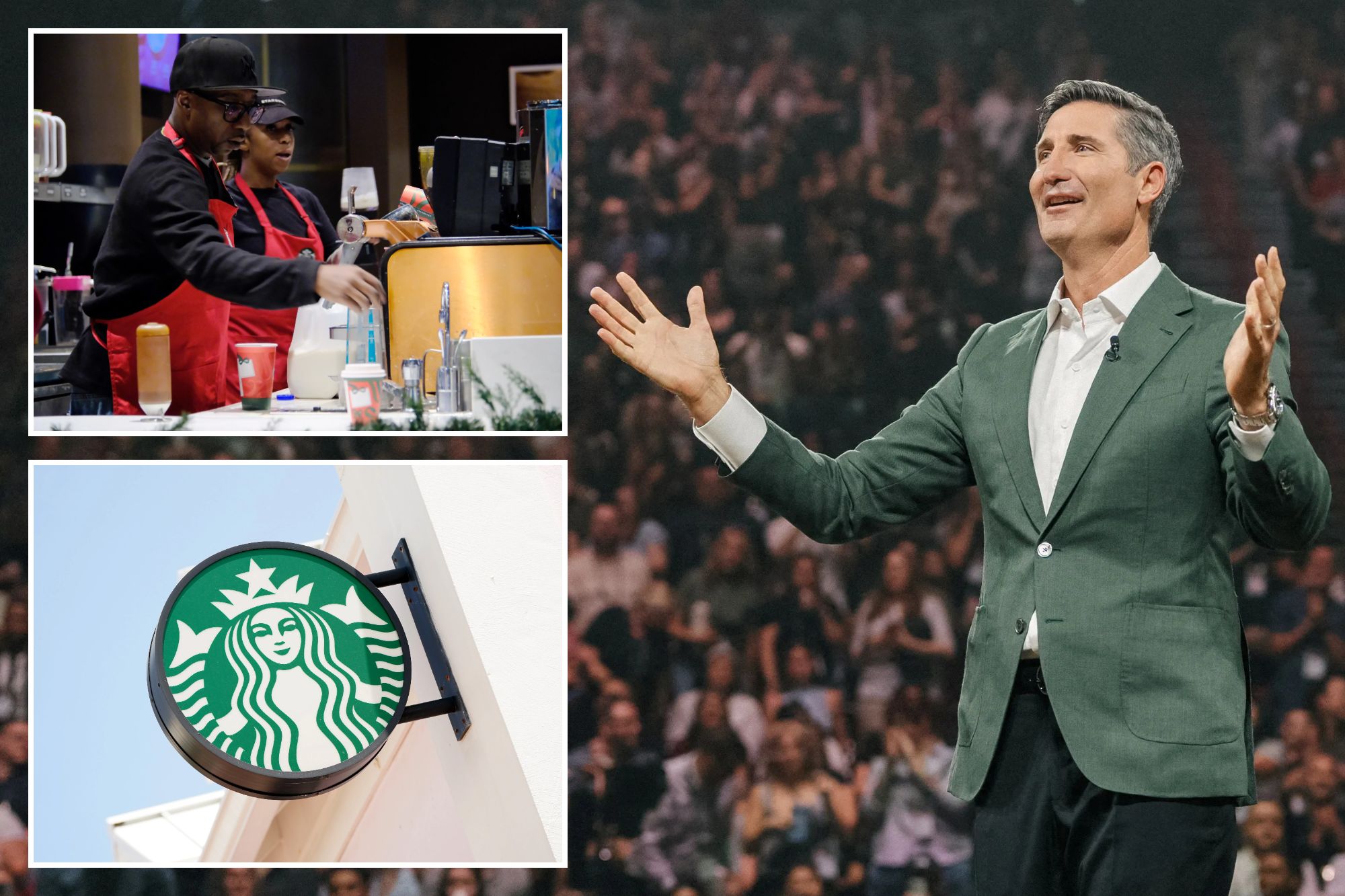 Starbucks CEO says 'shine is back on our brand' as sales jump surprises ...
