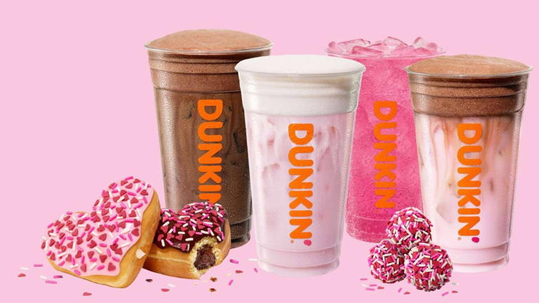 Dunkin' just dropped a 'toxic ex' coffee for Valentine's Day, and ...