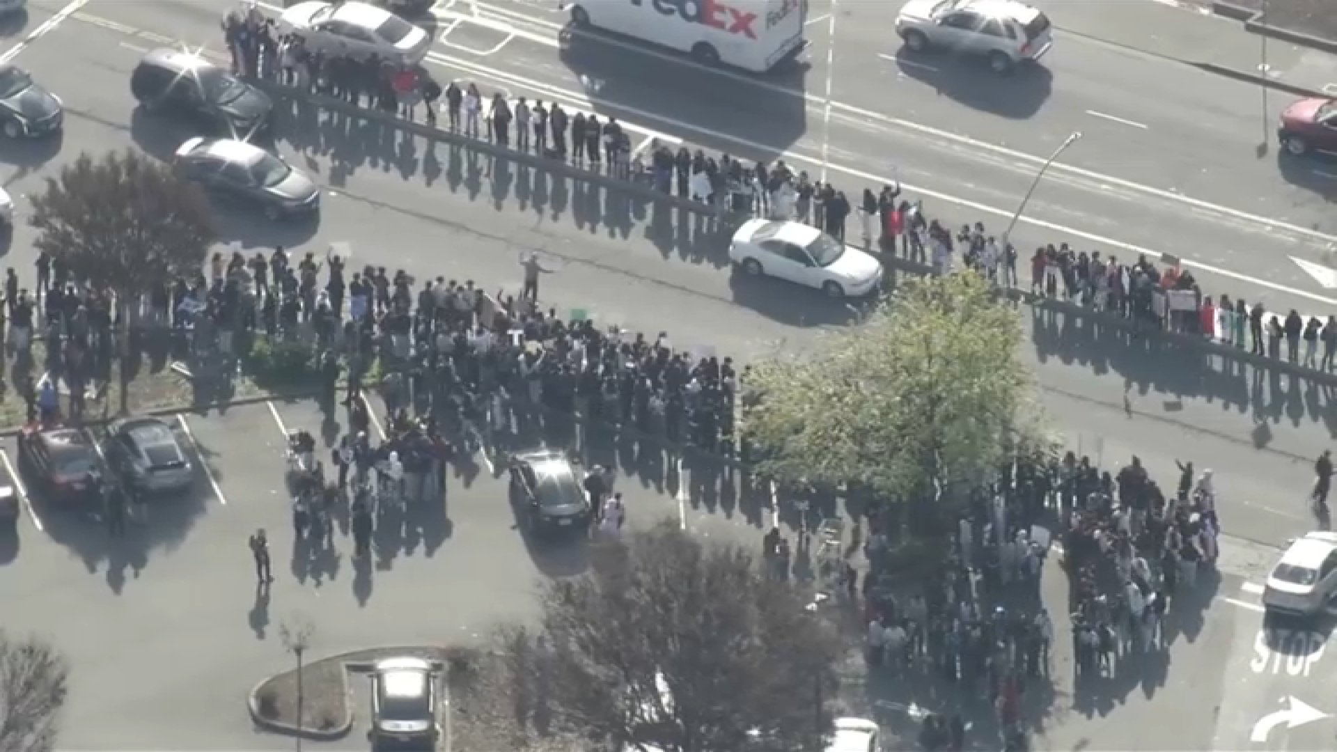 Bay Area students walk out of class to protest ICE