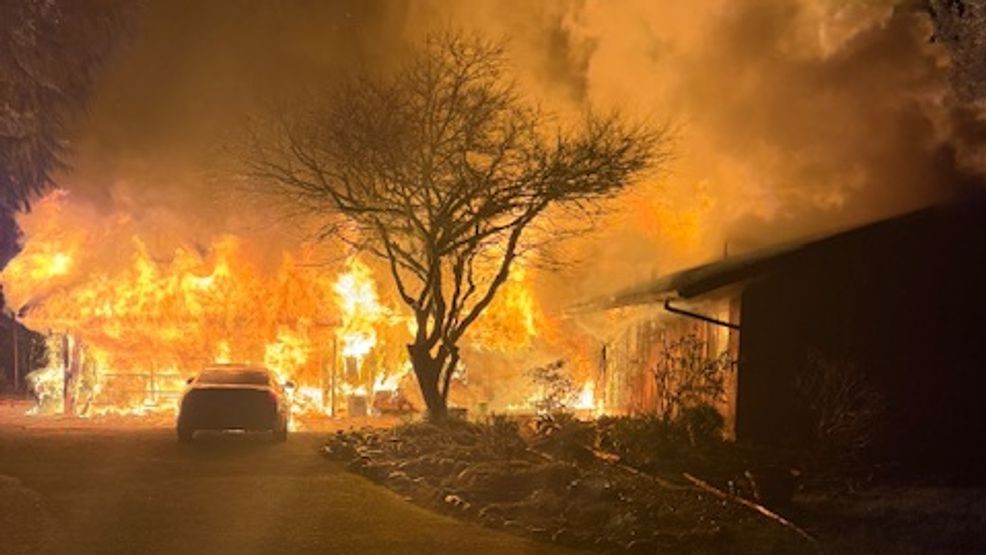 Sweet Home house fire sees large response as residents escape just in time