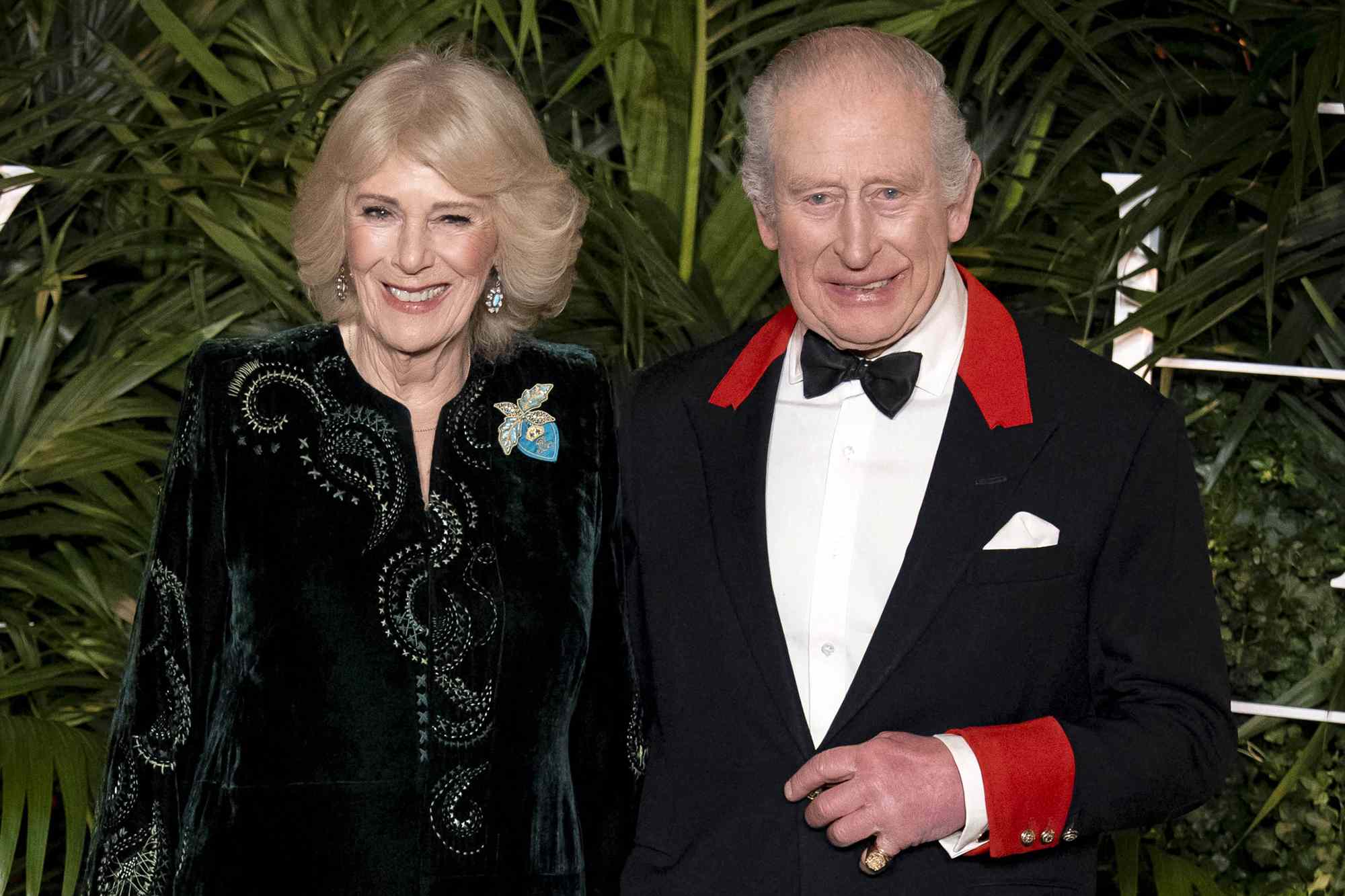 King Charles and Queen Camilla host Windsor Castle's first-ever film ...